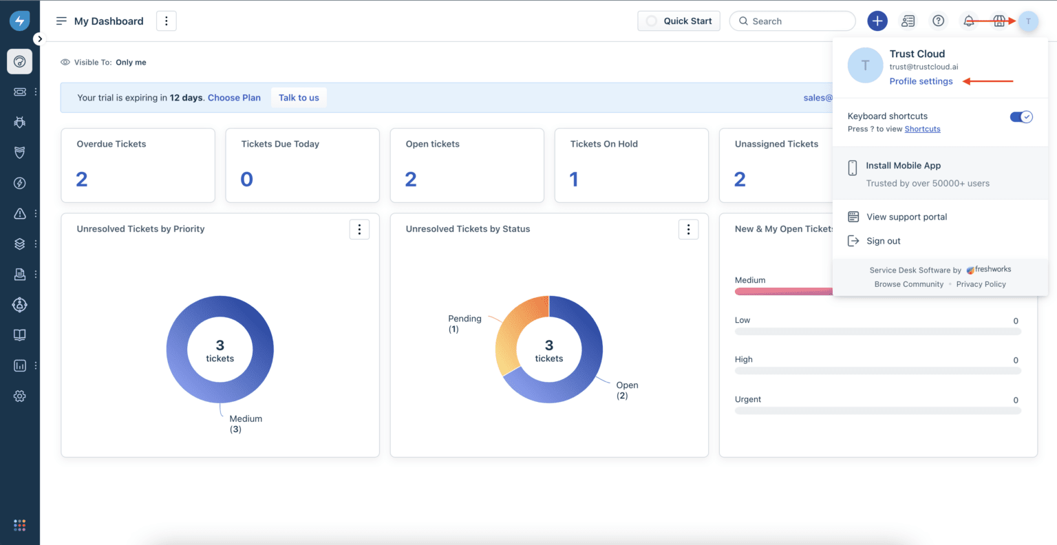 Freshservice - TrustCommunity (12876)