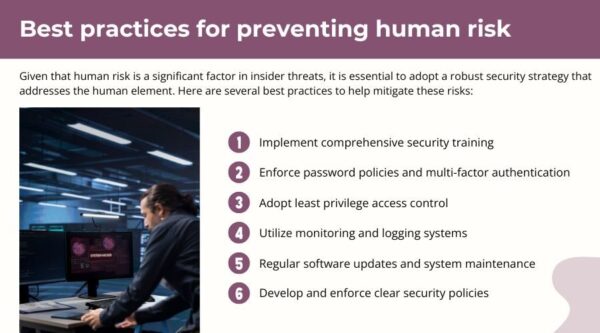 Insider threats and human risk: strategies for stronger resilience in 2025